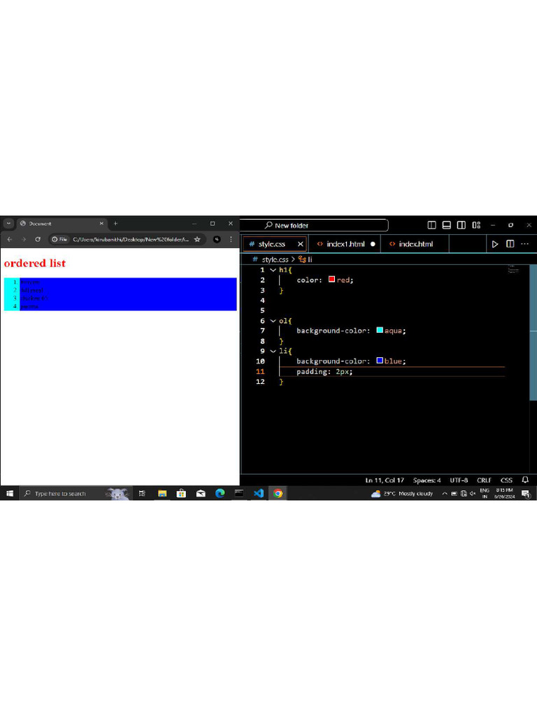 Batch 13_ kirubanithi Frontend tasks CSS | PDF