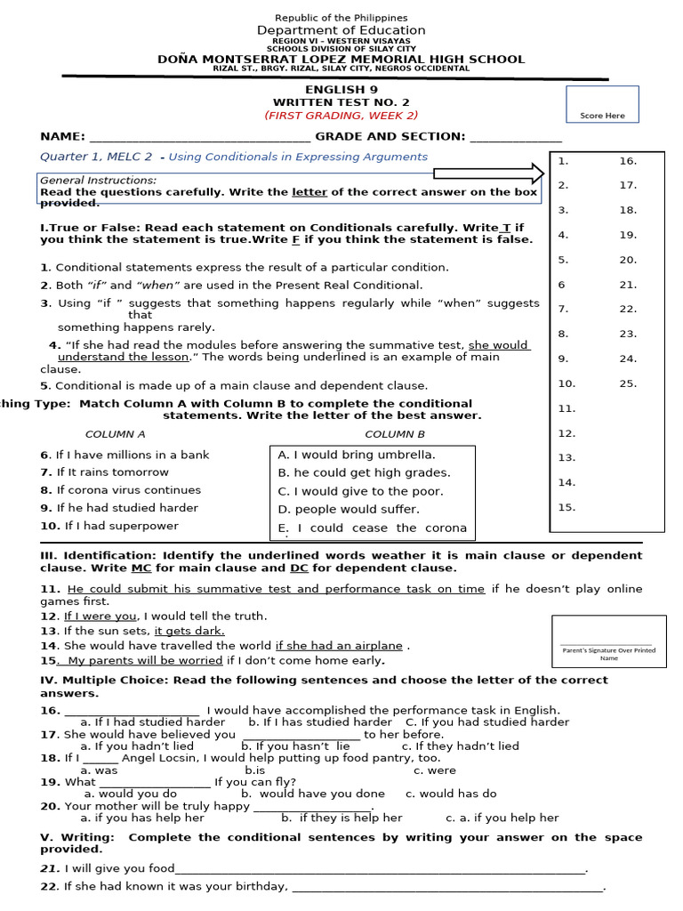 Grade-9_SUM-2-Q1 | PDF