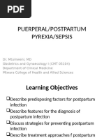 Puerperal Sepsis | PDF | Childbirth | Postpartum Period