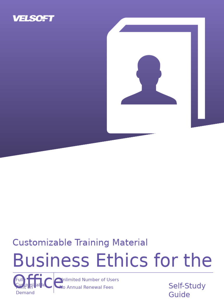 Business Ethics For The Office 1 1 | PDF | Business Ethics | Morality