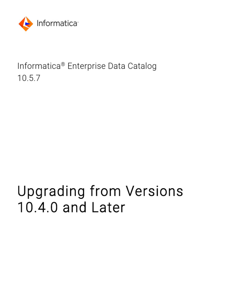EDC 1057 UpgradingFromVersions1040AndLater en | PDF | Computer Cluster | Legal Liability