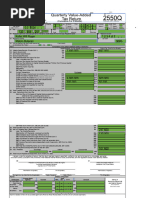 BIR Form 2550Q: Quarterly VAT Return | PDF | Value Added Tax ...