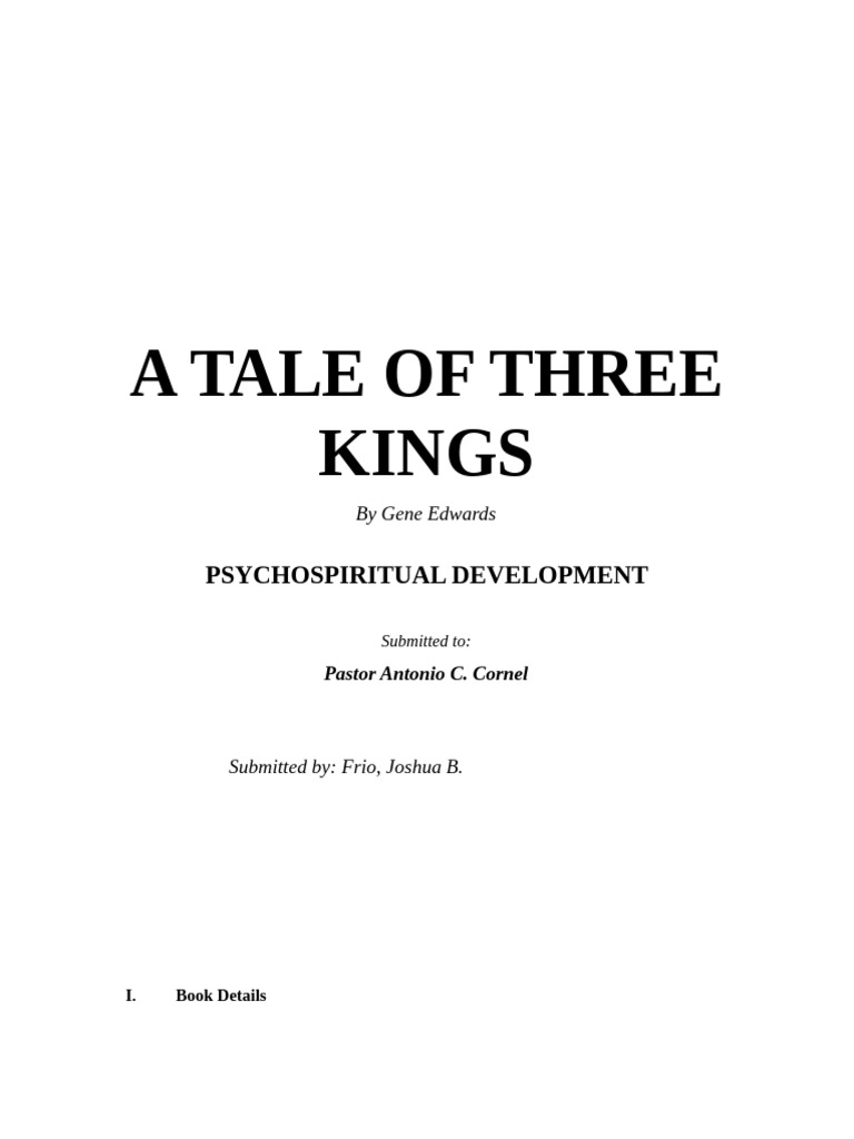 A Tale of Three Kings | PDF | David | Saul