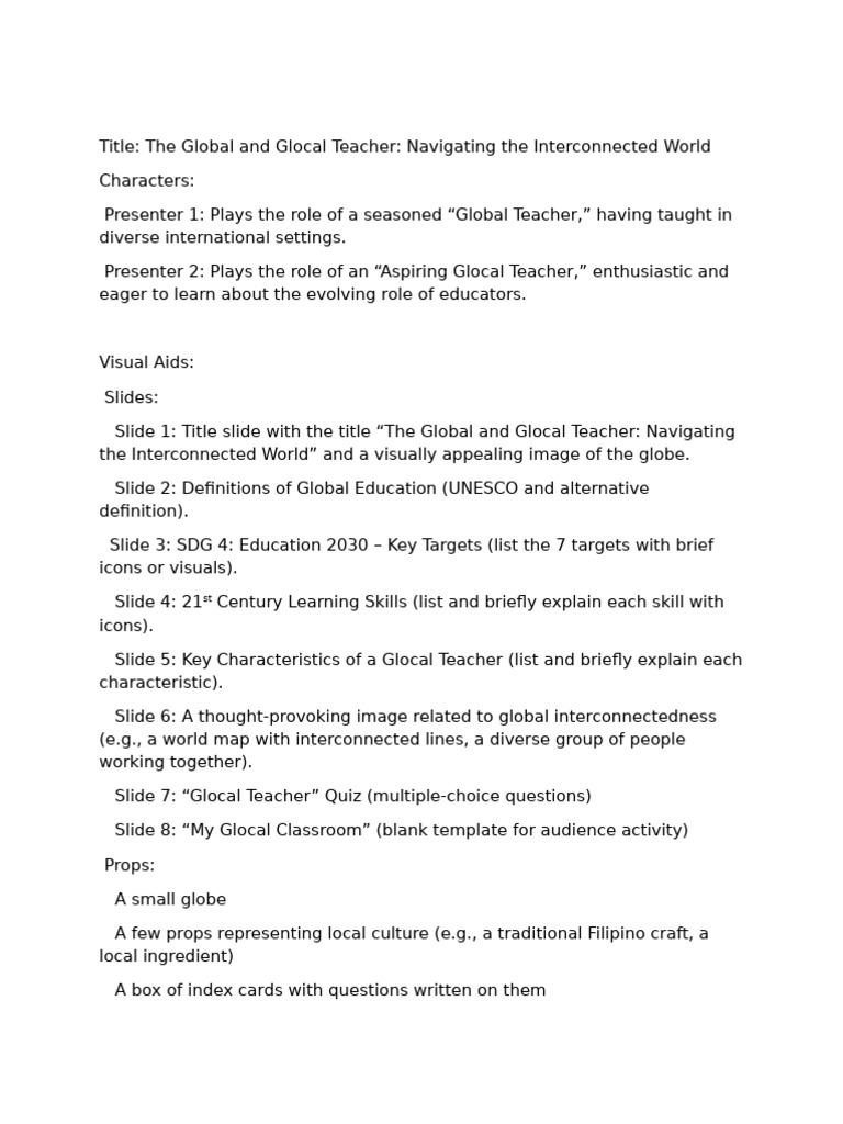 Educ 3 Script | PDF | Human Communication | Learning