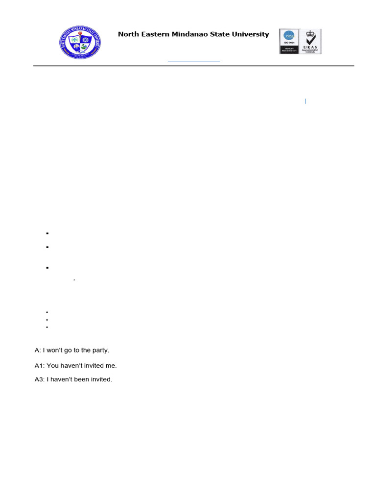 HAND OUT GRAMMAR MODES | PDF | Learning | Grammar