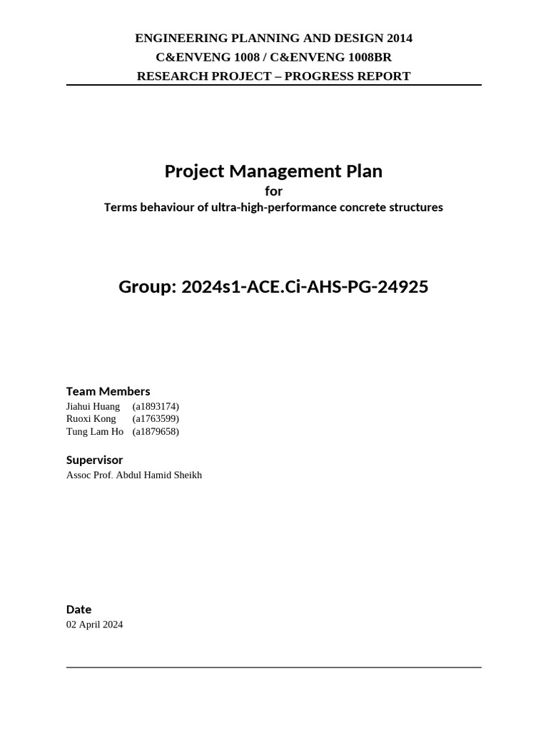Final 20 MERP ProjectManagementPlan | PDF | Project Management | Fracture