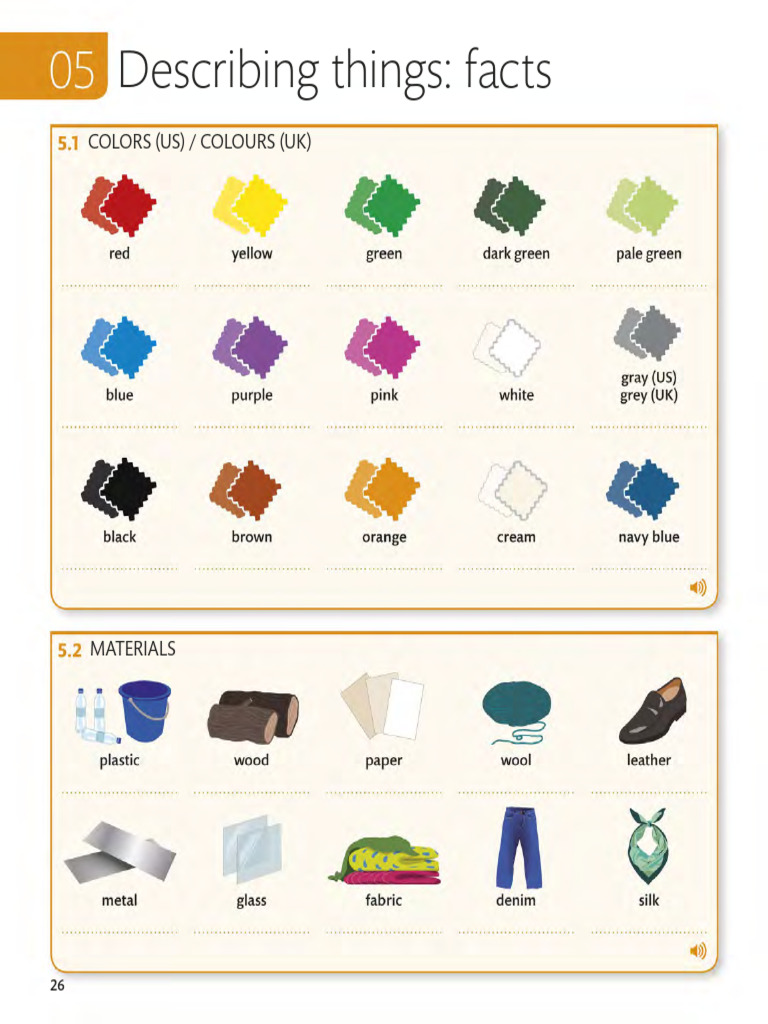 Describing Things Facts | PDF