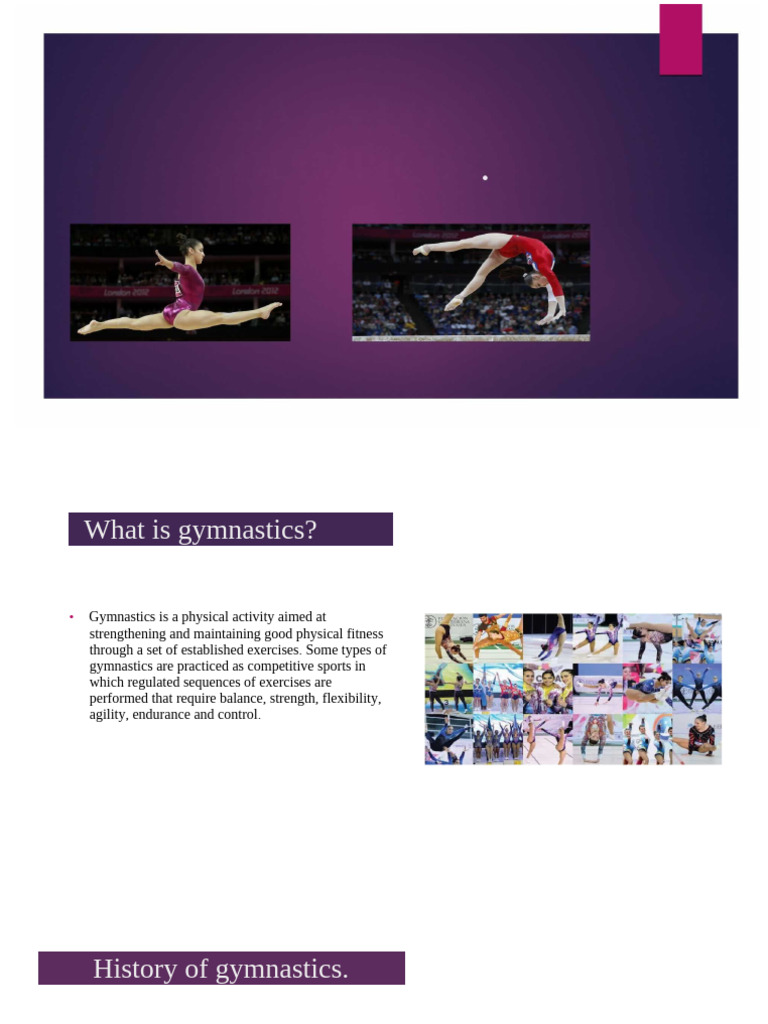Gymnastics in The Olympic Games | PDF | Gymnastics | Athletic Sports