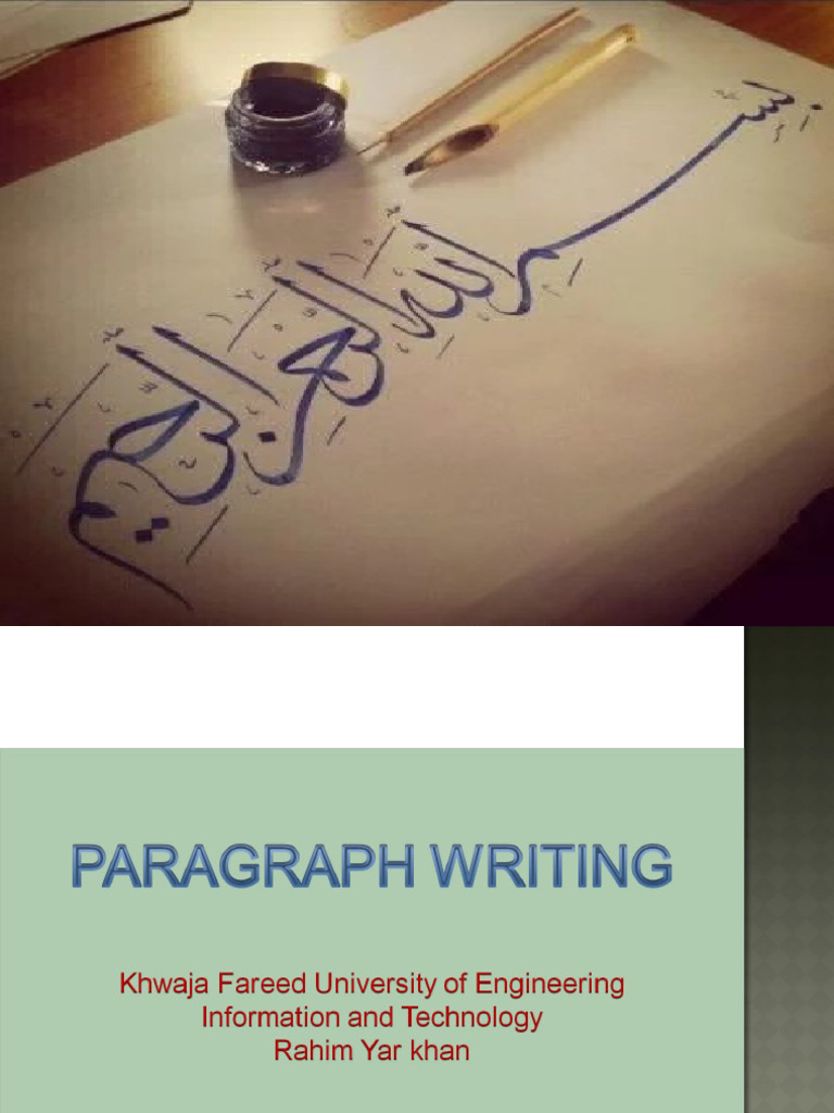 Writing Effective Paragraphs Guide | PDF