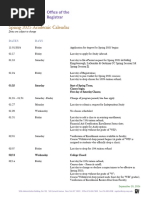 CSCC Academic Calendar | PDF | Academic Term | Schools