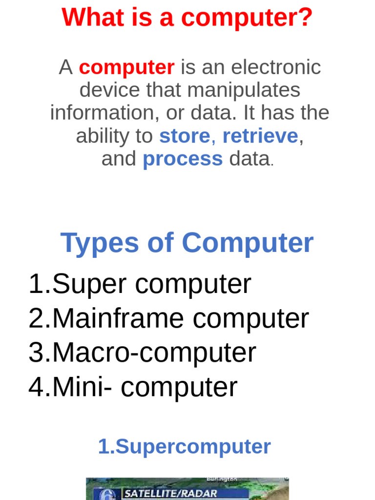 3.basic Parts of The Computer | PDF | Computer Hardware | Input/Output