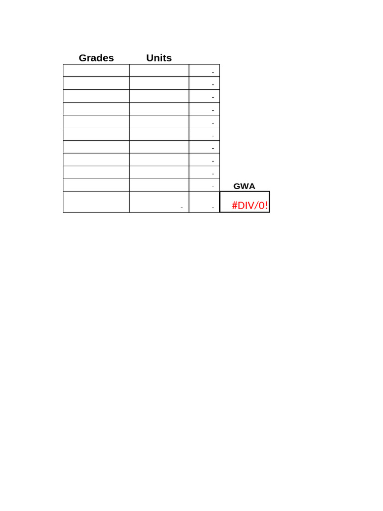 Student Grade Report Template | PDF
