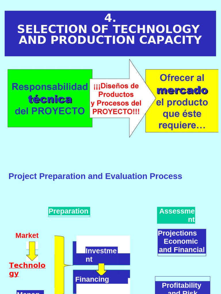 Technology & Capacity Selection Guide | PDF | Market (Economics ...