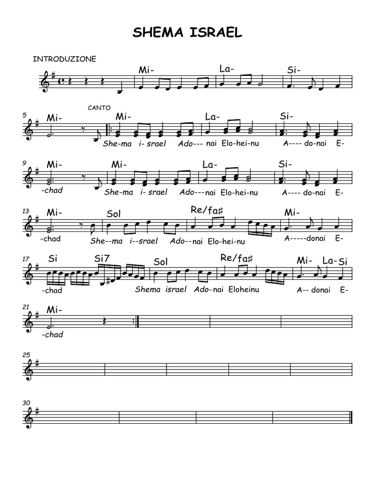 Shema Israel | PDF