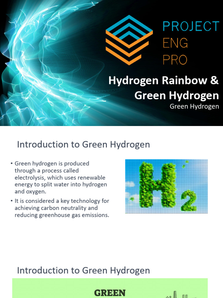 2.+Green+Hydrogen | PDF | Sustainable Energy | Hydrogen