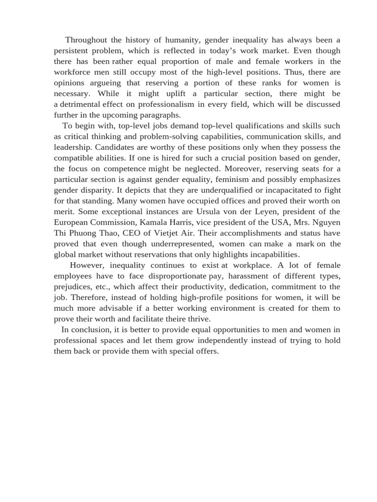 IELTS Writing Task 2 Sample | PDF