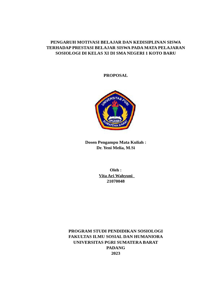 TUGAS_PROPOSAL-KUANTITATIF | PDF