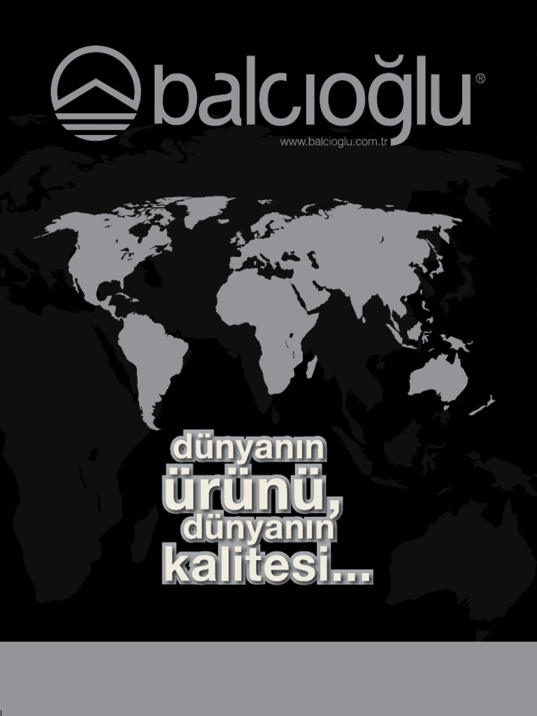 Balcioglu Genel Katalog | PDF