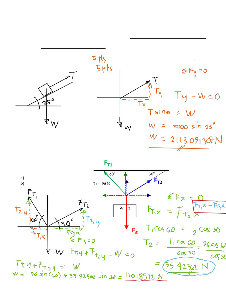 Physics Equilibrium SOLNS | PDF