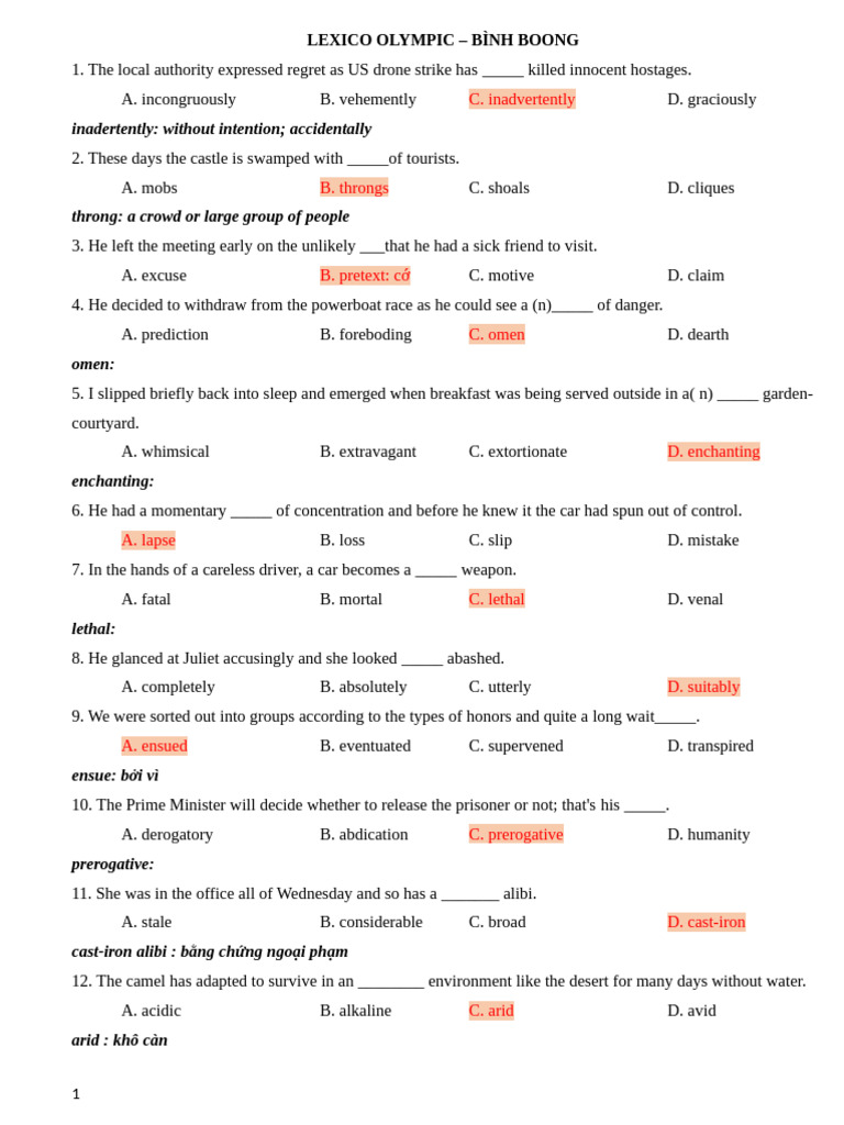 LEXICO-GRAMMAR-3 (1) | PDF
