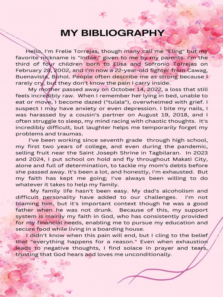 My Biography | PDF