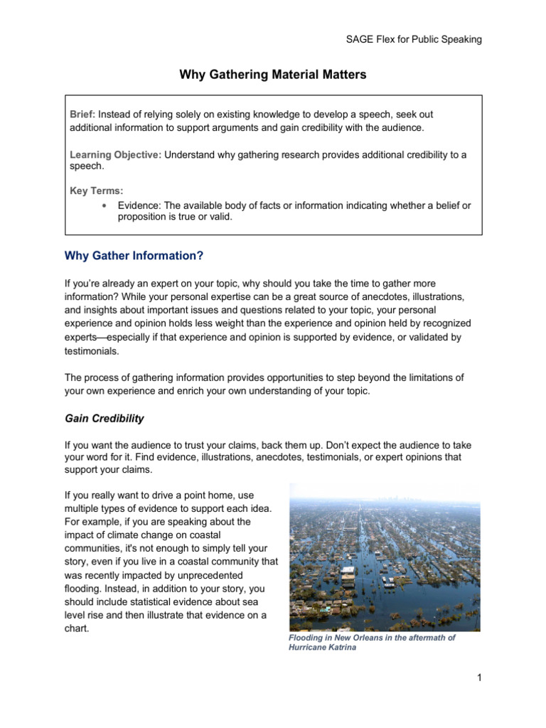 research_section_01_module01 | PDF | Evidence | Expert