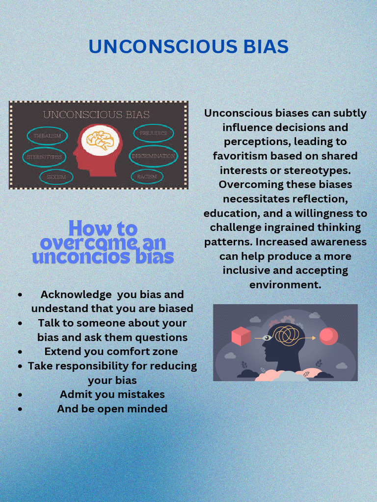 Unconscious Bias | PDF
