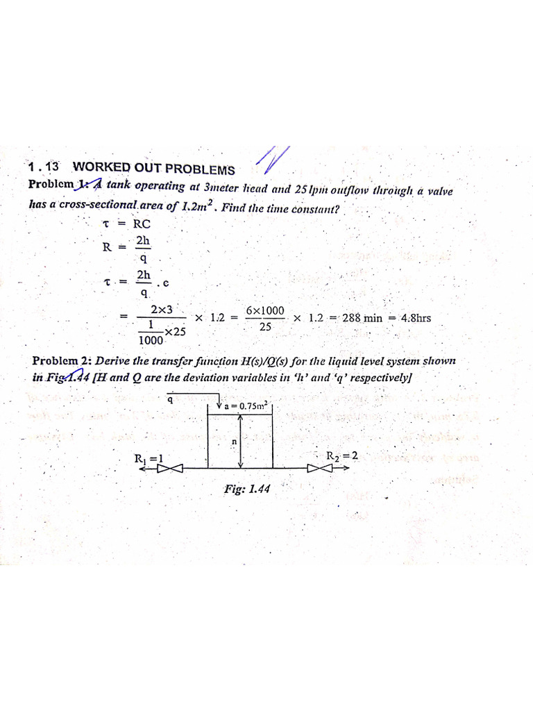 process control unit 1 | PDF