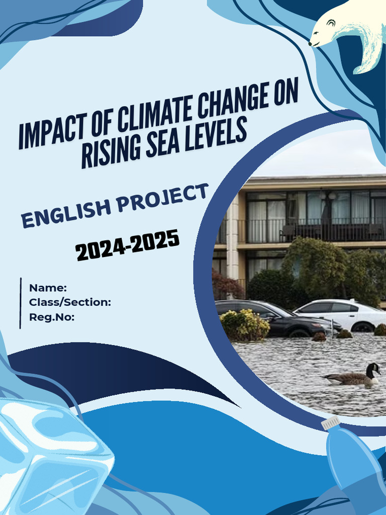 English Project Impact of Climate Change On Rising Sea Levels | PDF ...