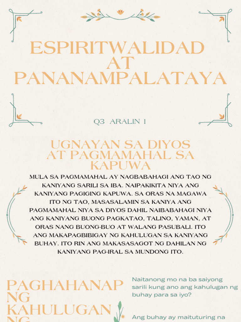 Esp G10 3rd Quarter | PDF