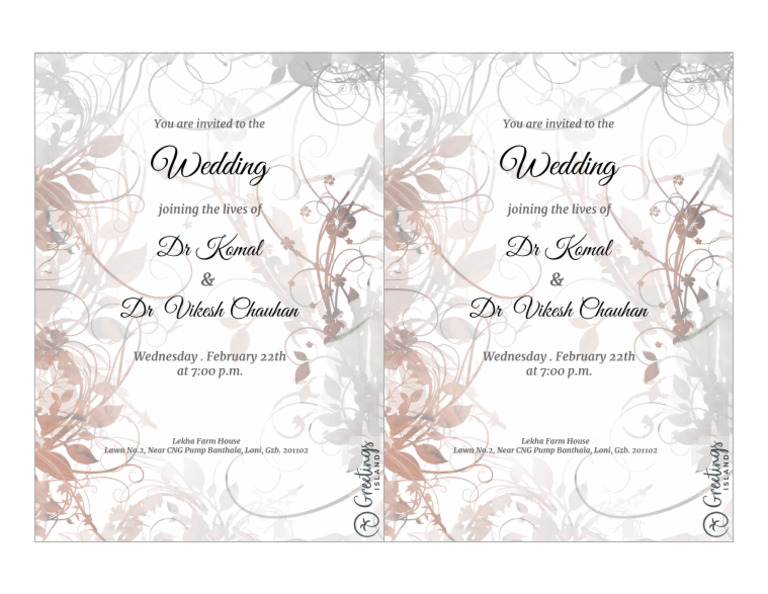 Invitation | PDF