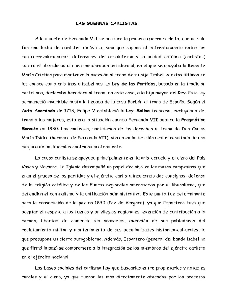 Evolución Carlista | PDF | España franquista | Gobierno de españa