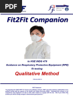 3M Fit Test Guide | PDF | Safety | Occupational Safety And Health