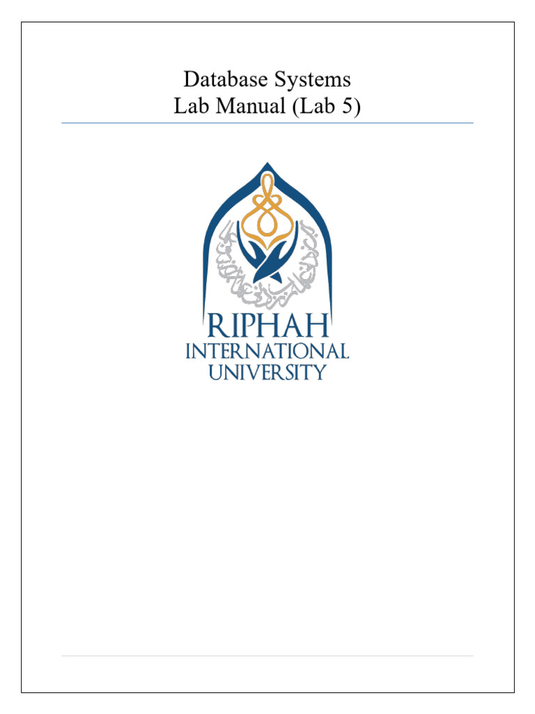 DB_Lab_Manual | PDF | Data Management | Databases DB_Lab_Manual | PDF | Data Management | Databases