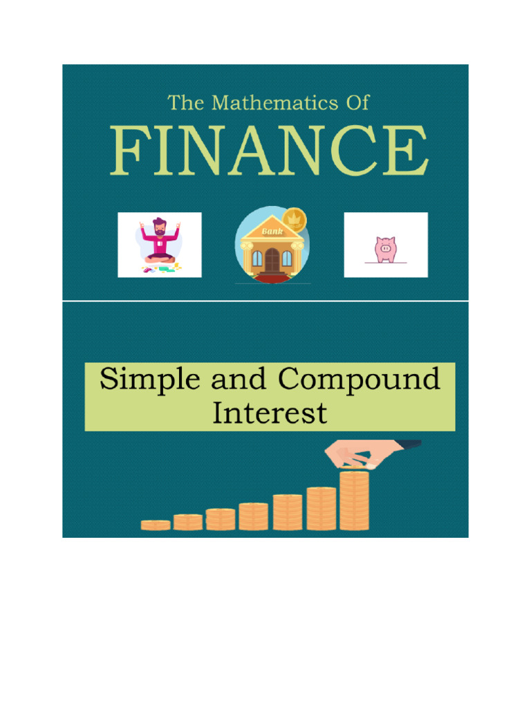 Math of Finance | PDF