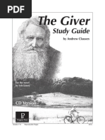 The Giver Unit Plan | PDF | The Giver | Reading (Process)