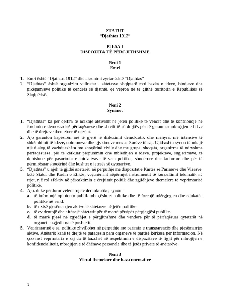 draft-statuti-v8 (1) | PDF