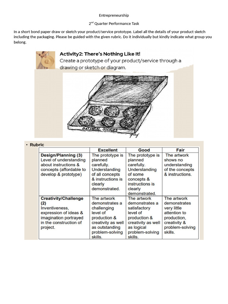 Q2 Performance Task 1 | PDF