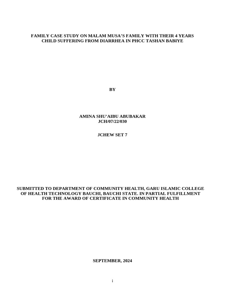Case Study.24 | PDF | Diarrhea | Medicine