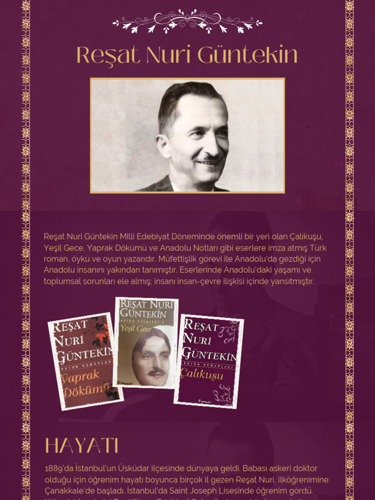 Reşat Nuri Güntekin 2 | PDF