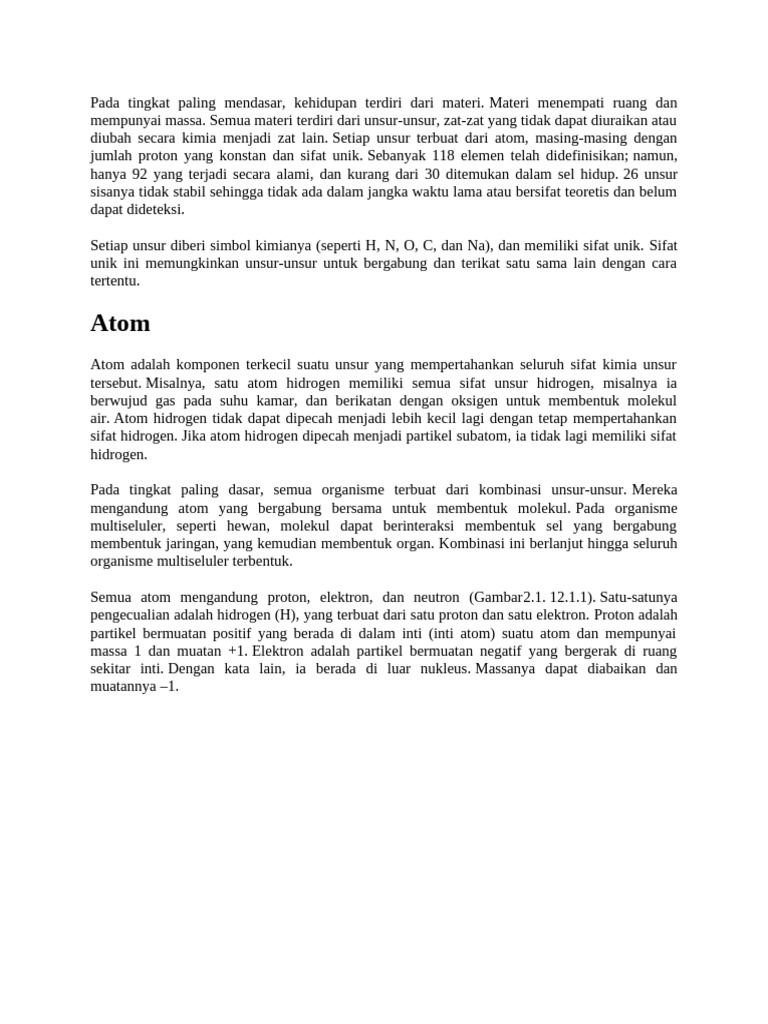 Struktur Atomik | PDF