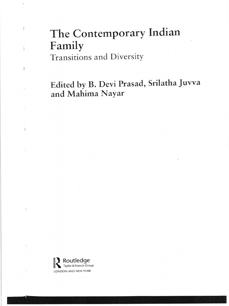 DP FamilyStudiesinIndia 2021SAEdition | PDF | Family | Cohabitation