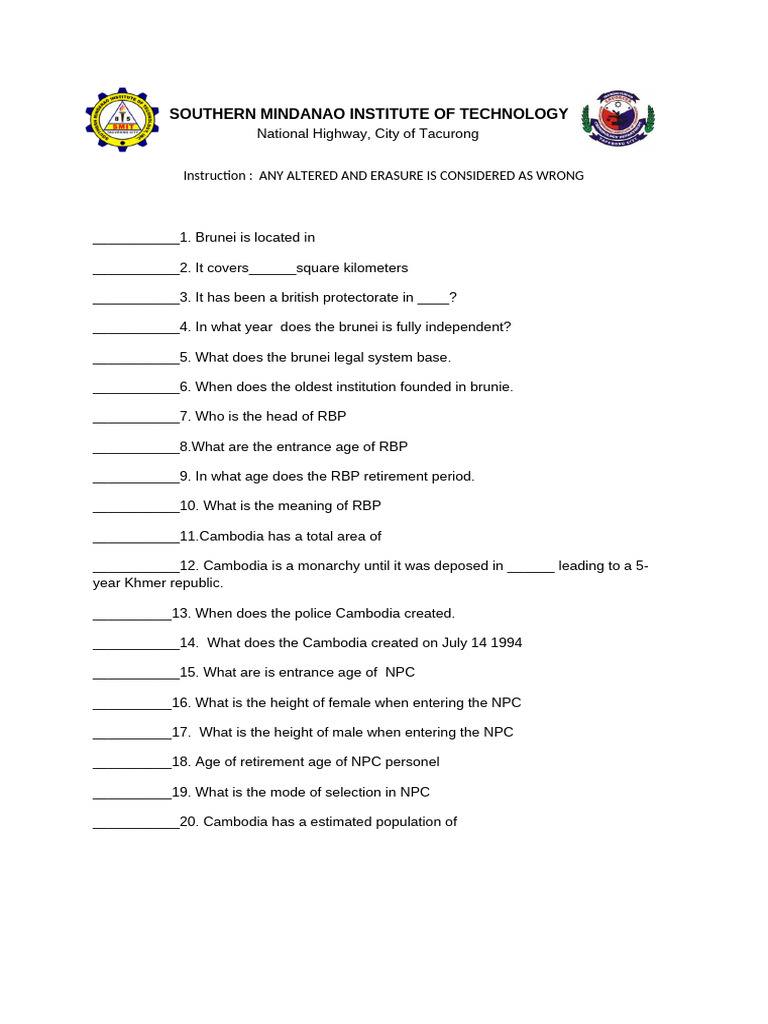 Comparative Mid Quiz | PDF
