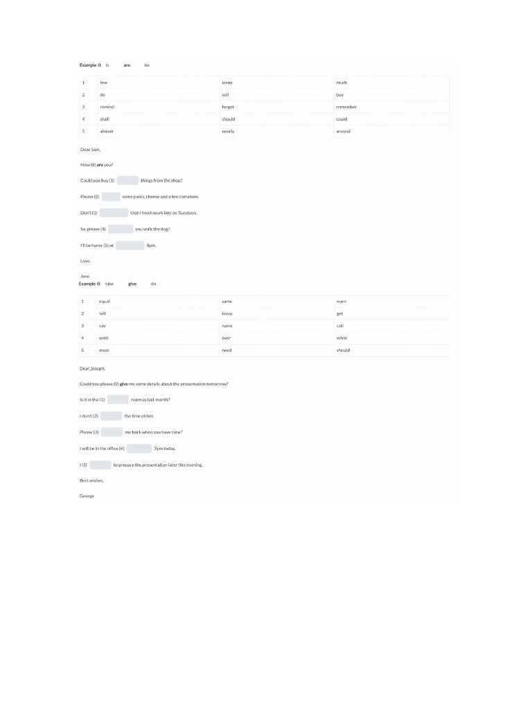 Reading Part 1 | PDF