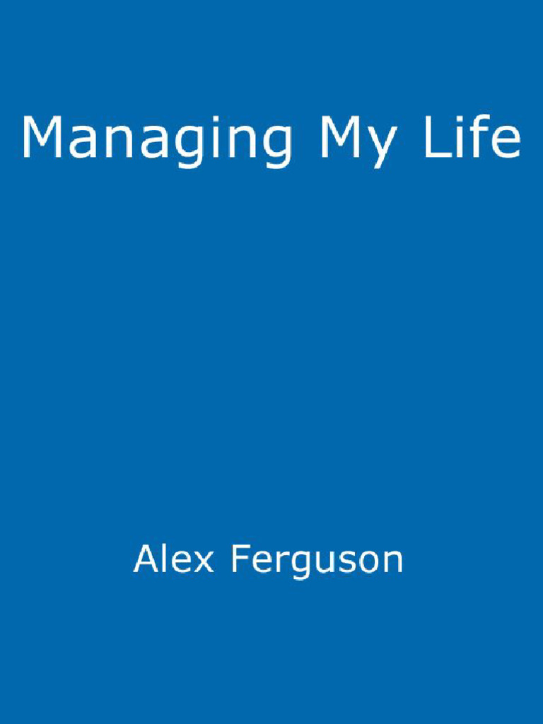Managing My Life - My Autobiography | PDF