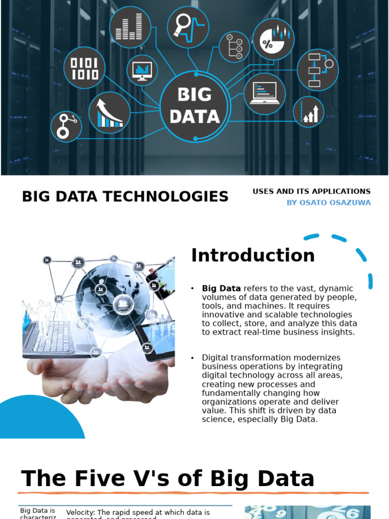 Big Data and Its Applications Presentation | PDF | Apache Hadoop | Big Data