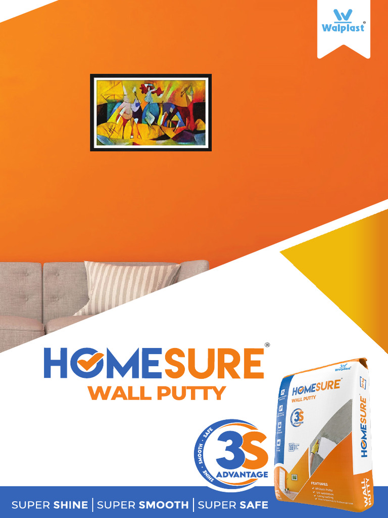 Homesure-Wall-Putty Brochure | PDF