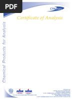 Coa STD TPH C7-C40 Supelco | PDF