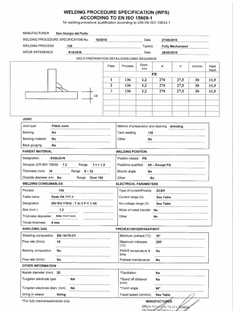 Welding Procedure Qualification Record | PDF | Welding | Construction