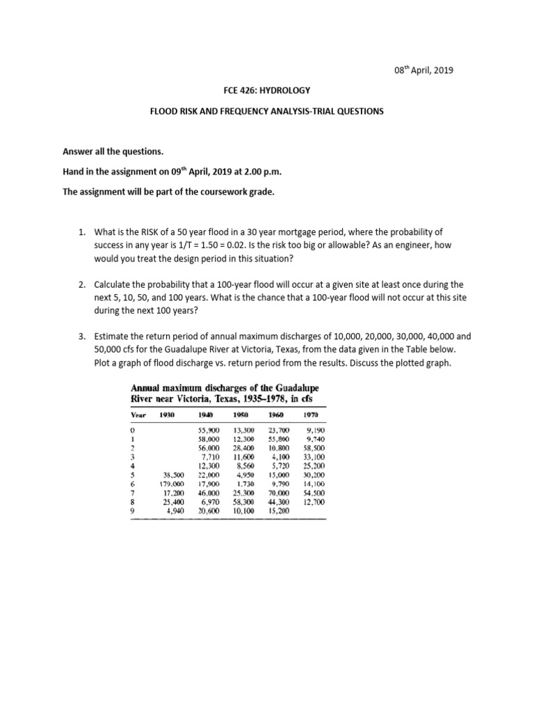 Probability trial questions | PDF
